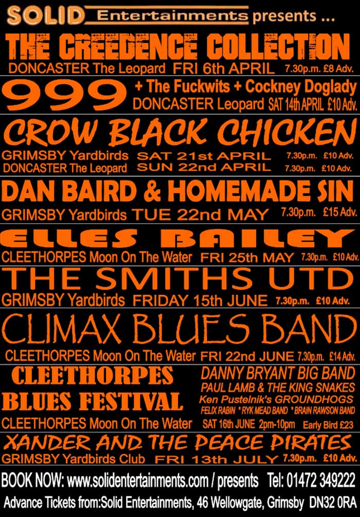 Solid Entertainments Coaches To Concerts tickets to concerts coach hire ...